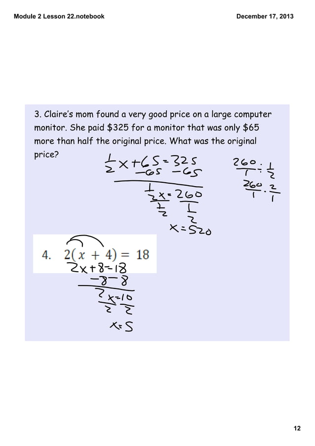 Module 2 lesson 22 | PDF