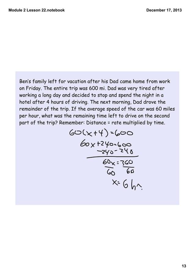 Module 2 lesson 22 | PDF