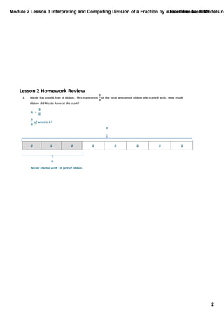 Module 2 lesson 3 class notes | PDF
