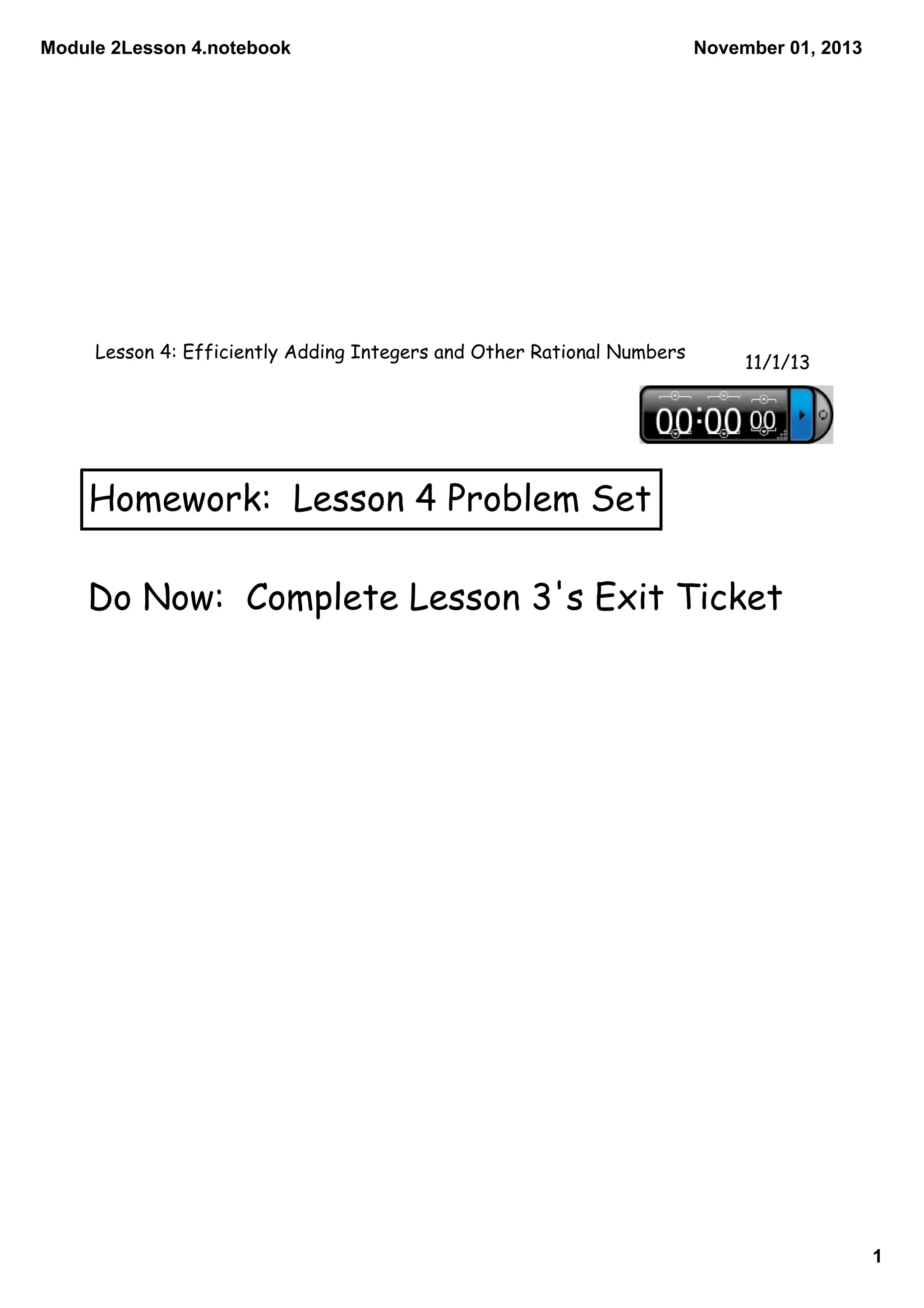 Module 2 lesson 4 | PDF | Technology & Computing