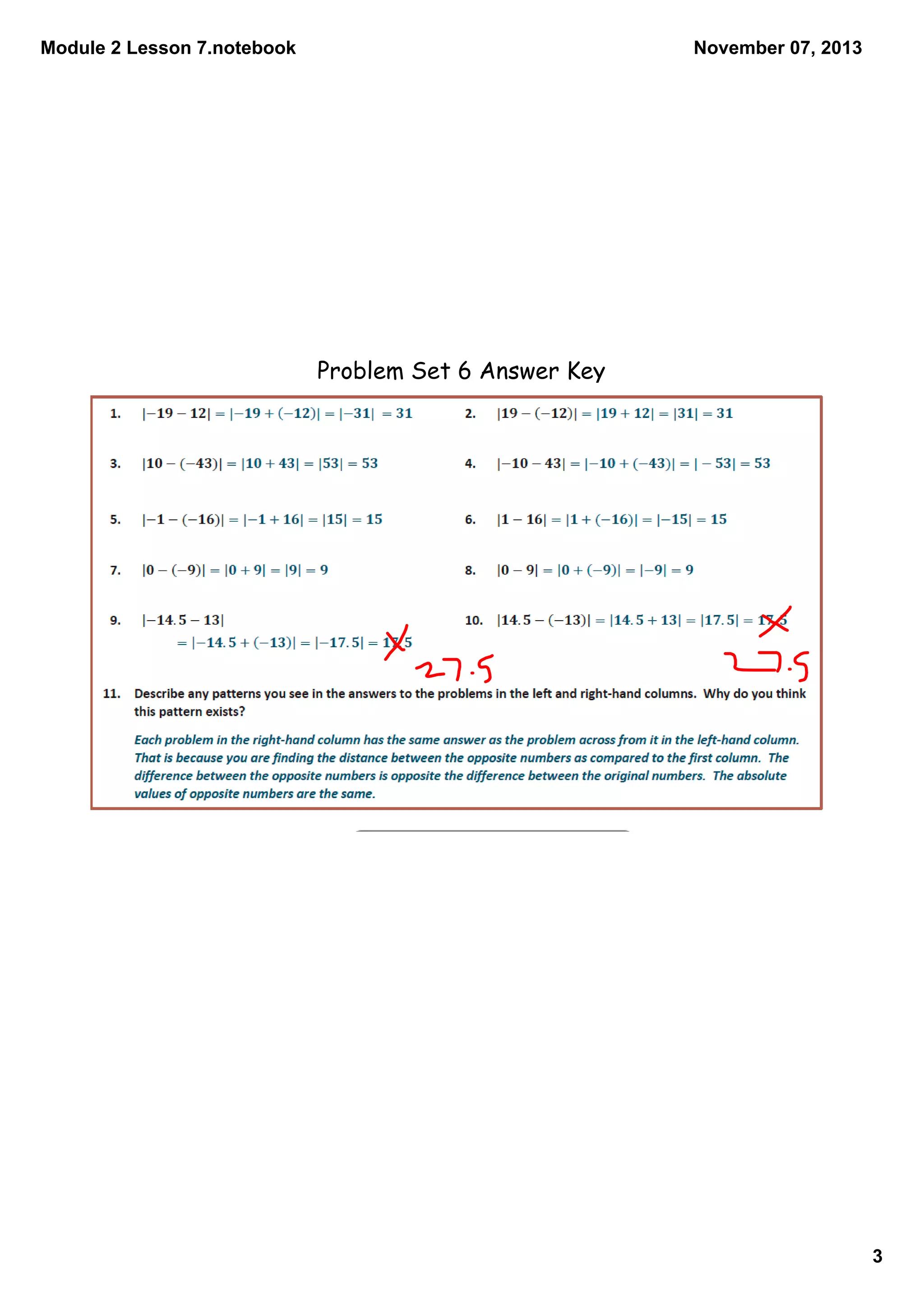 Module 2 lesson 7 | PDF