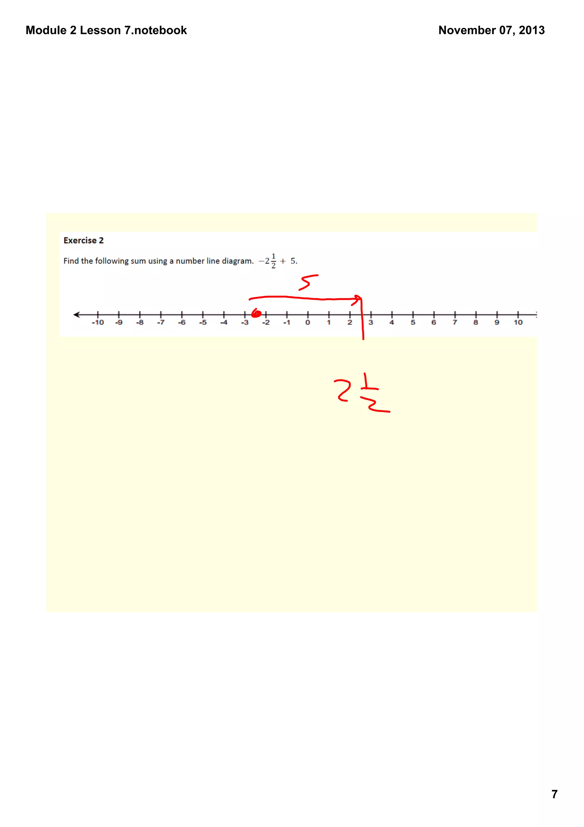 Module 2 lesson 7 | PDF