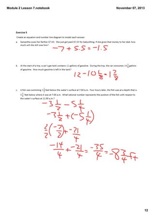 Module 2 lesson 7 | PDF