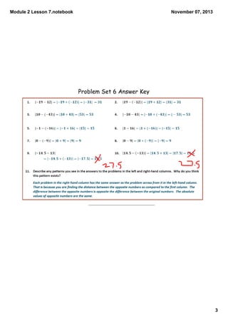 Module 2 lesson 7 | PDF