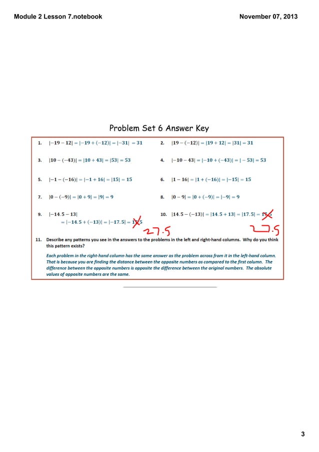 Module 2 lesson 7 | PDF