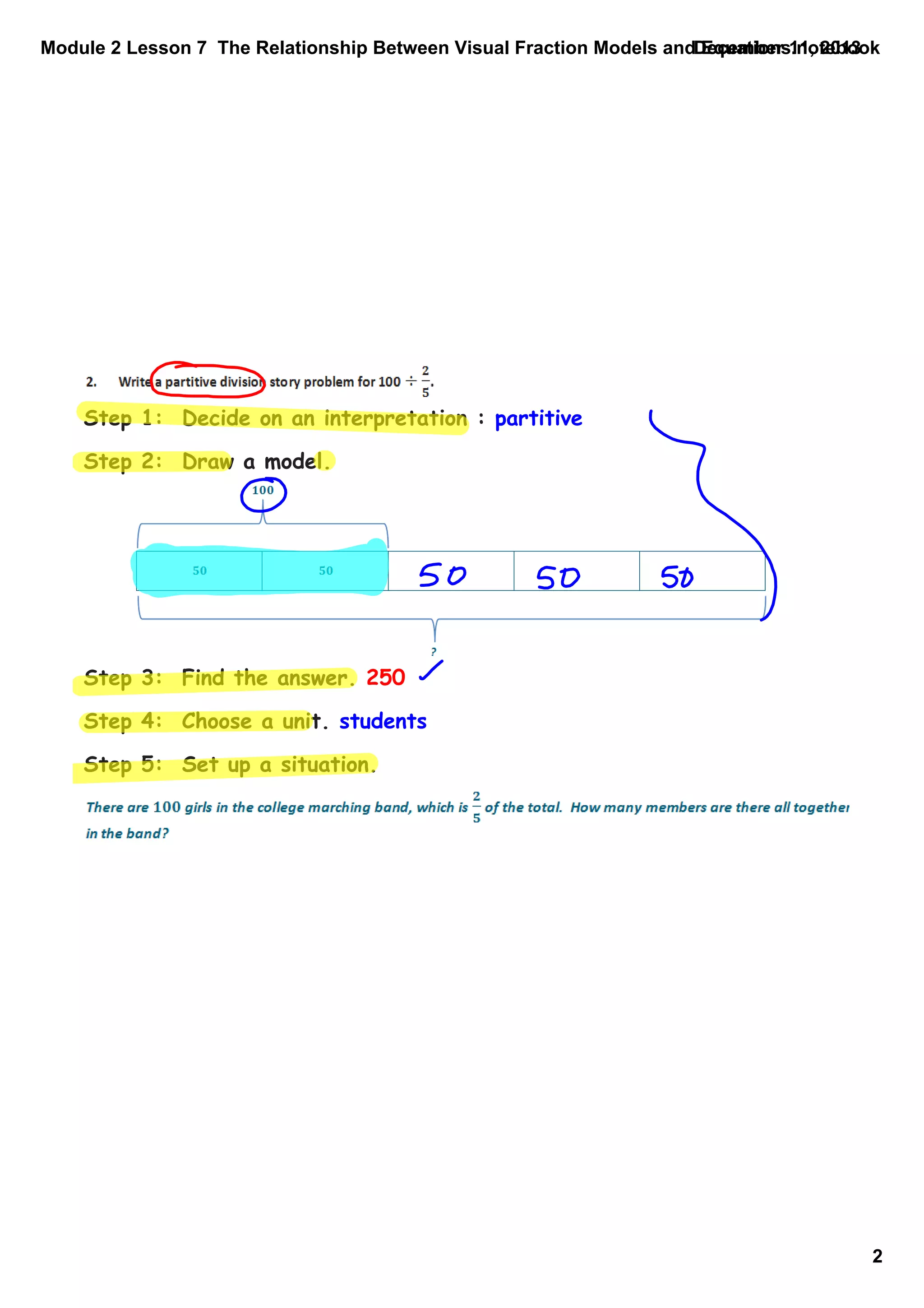 Module 2 lesson 7 | PDF