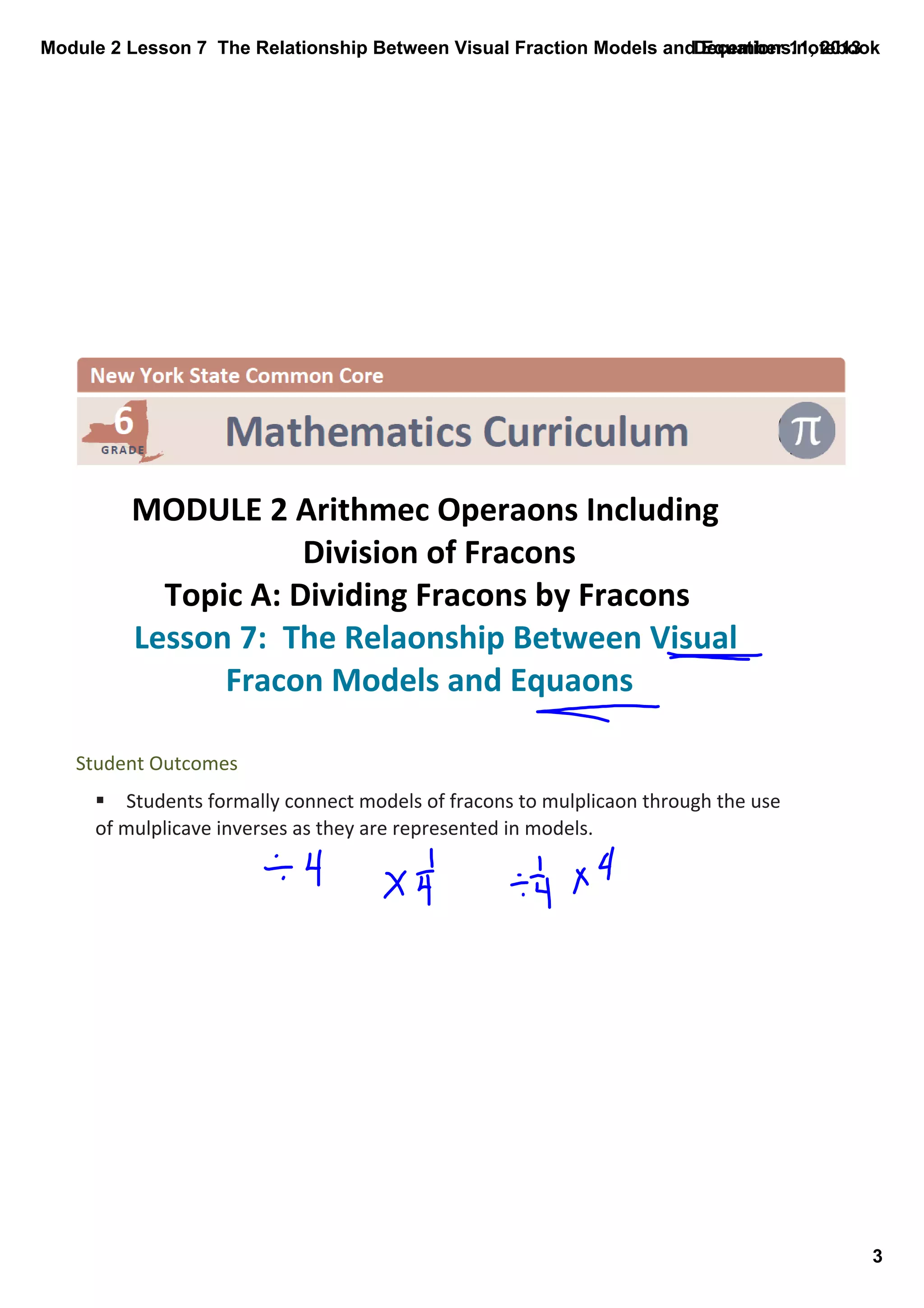 Module 2 lesson 7 | PDF