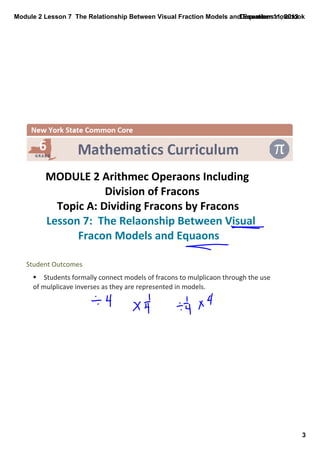 Module 2 lesson 7 | PDF