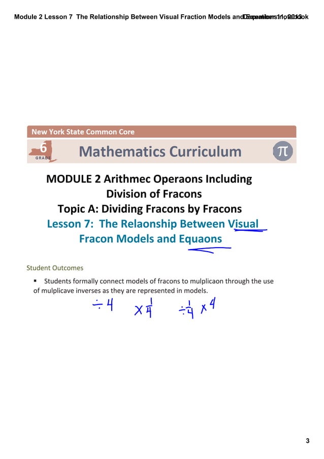 Module 2 lesson 7 | PDF