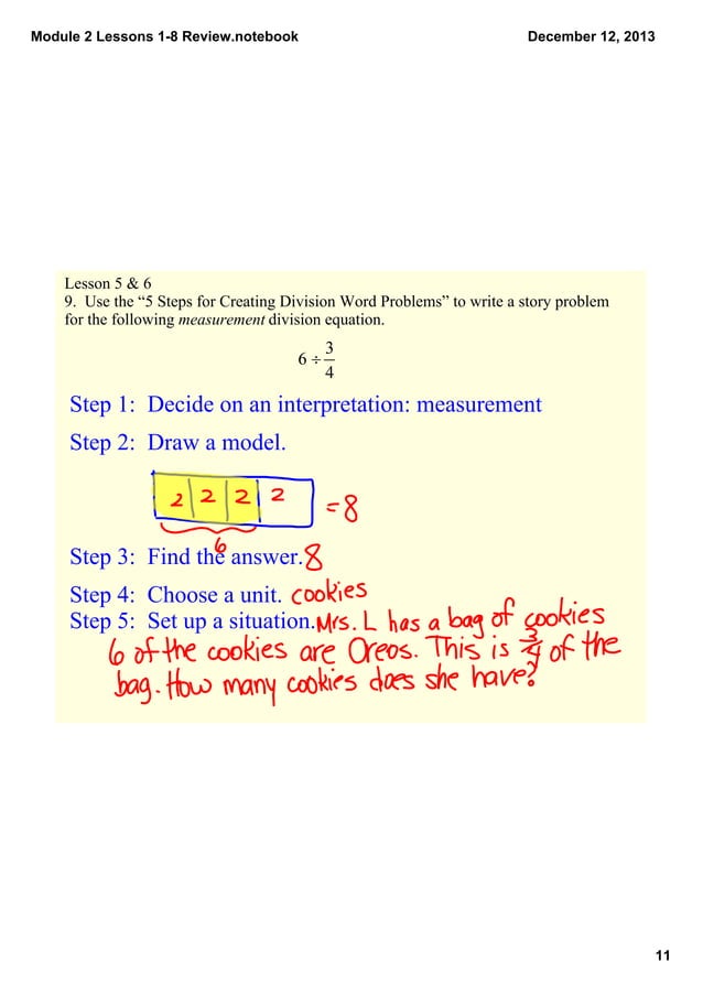 Module 2 lessons 1 8 review answer key | PDF