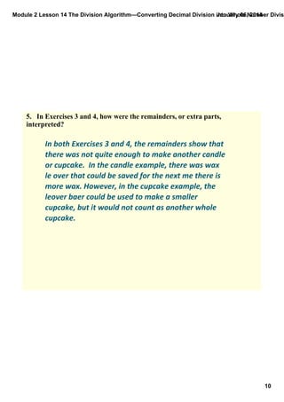 Module 2 lessson 14 | PDF