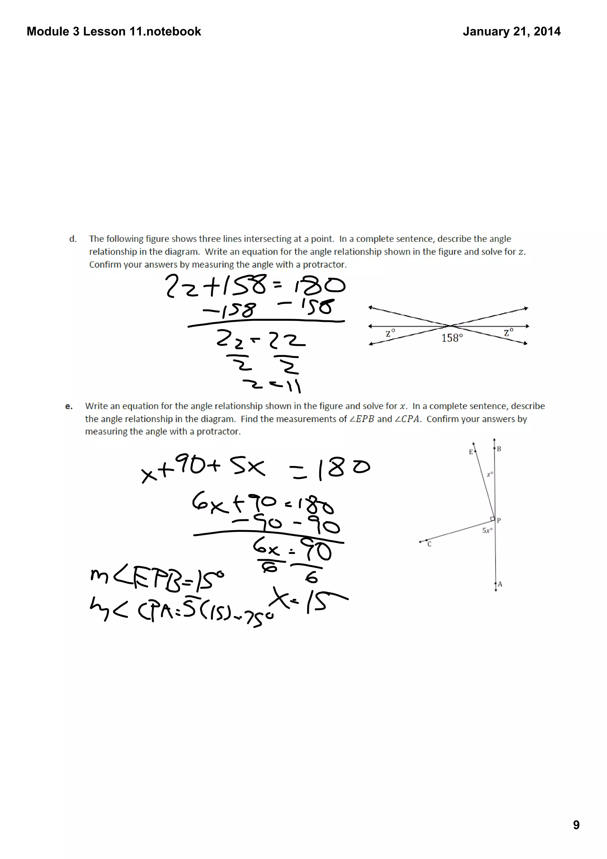 Module 3 lesson 11 | PDF | Science