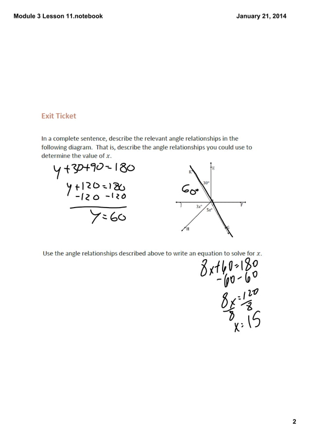 Module 3 lesson 11 | PDF | Science