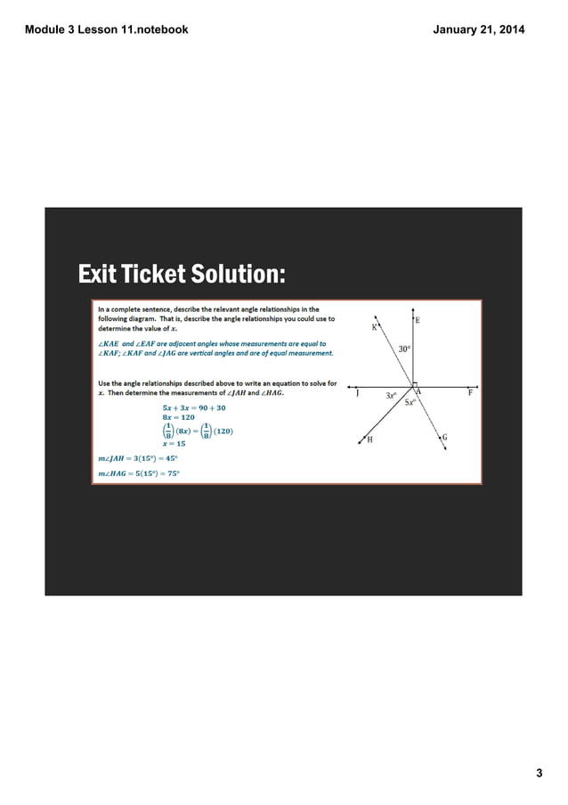 Module 3 lesson 11 | PDF