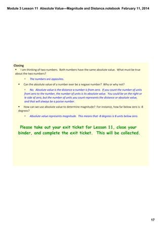 Module 3 lesson 11 | PDF | Physics | Science