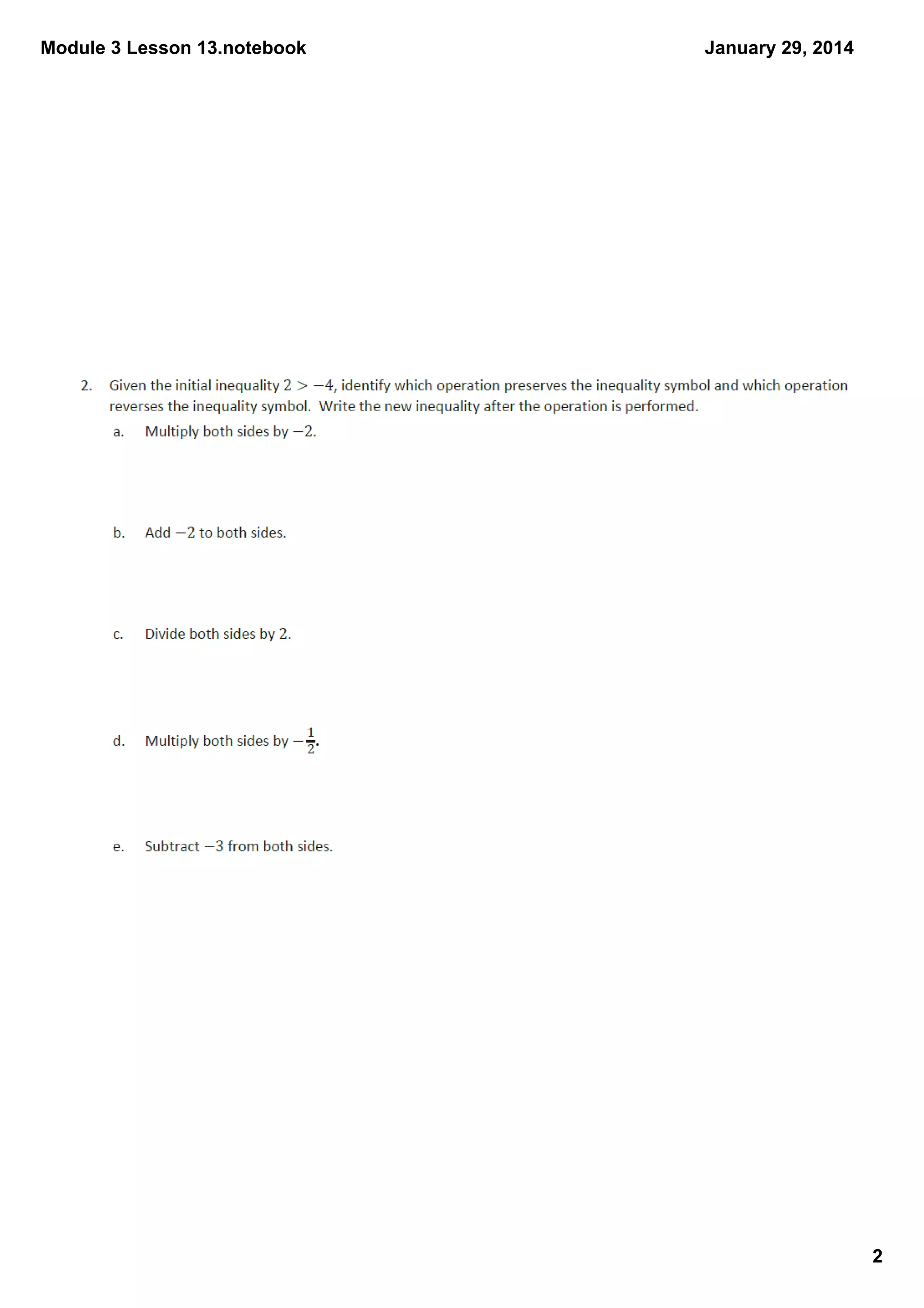 Module 3 lesson 13 | PDF