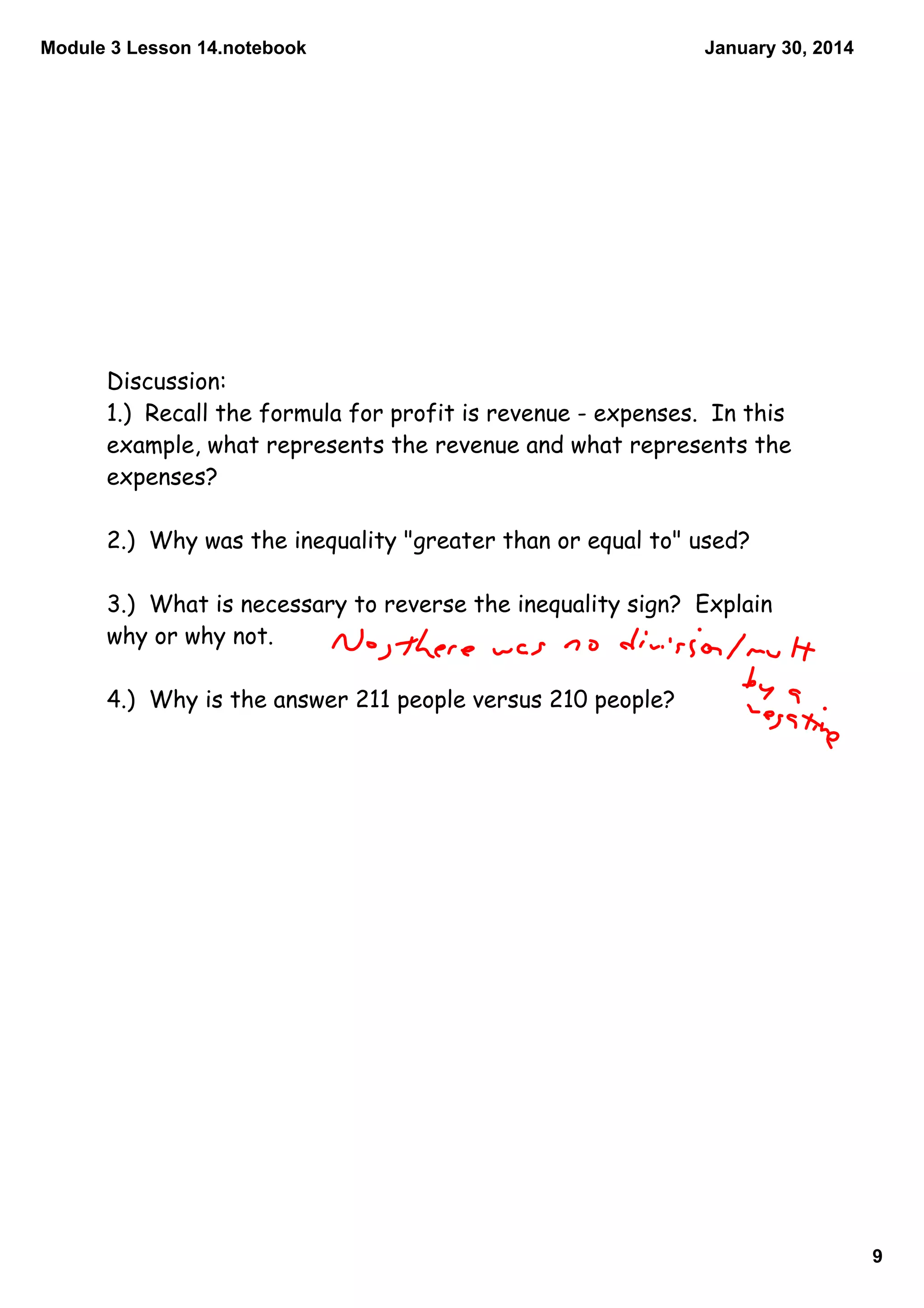 Module 3 lesson 14 | PDF