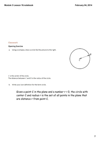 Module 3 lesson 16 | PDF