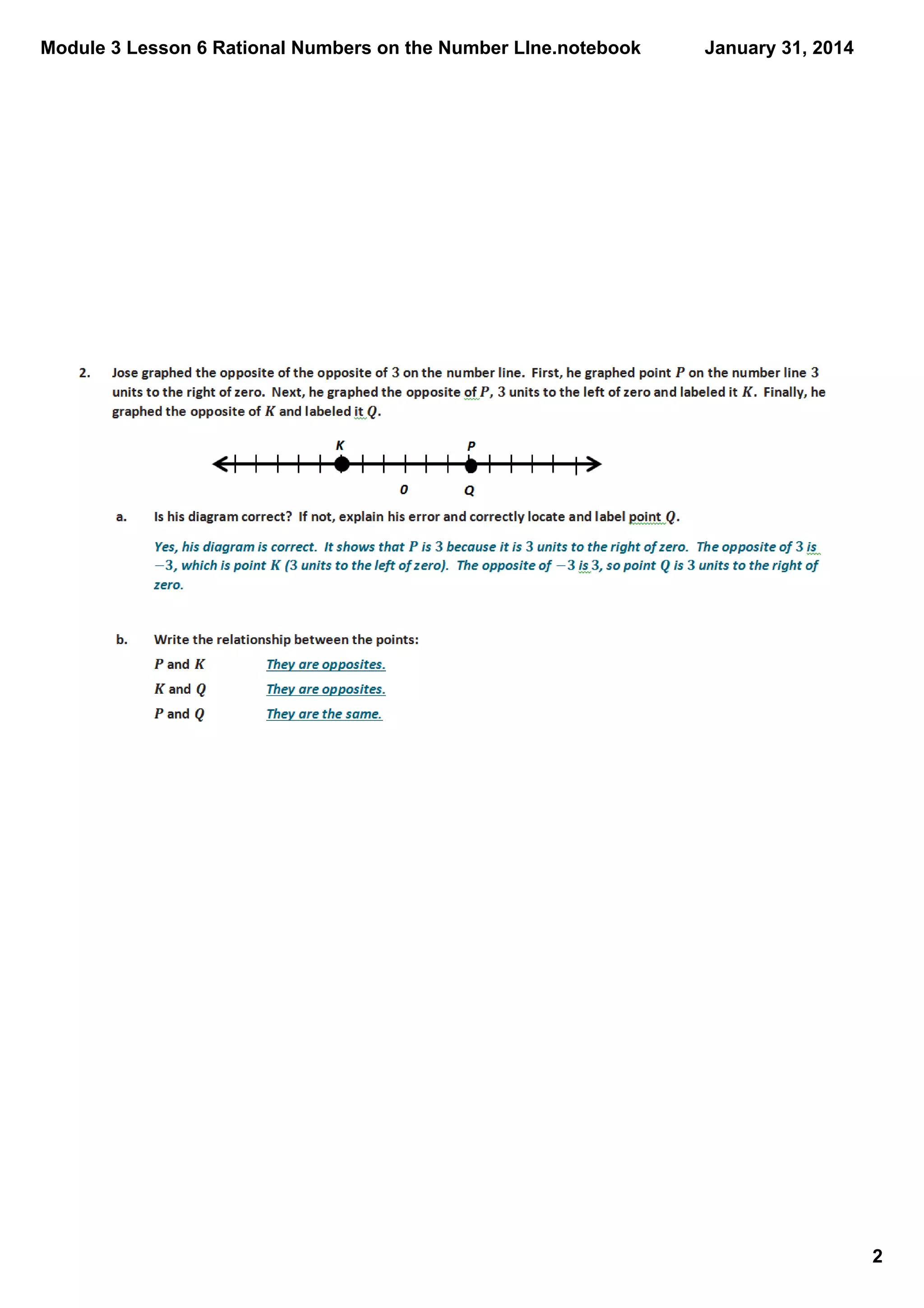 Module 3 lesson 6 | PDF