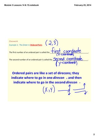 Module 3 lessons 14 & 15 | PDF