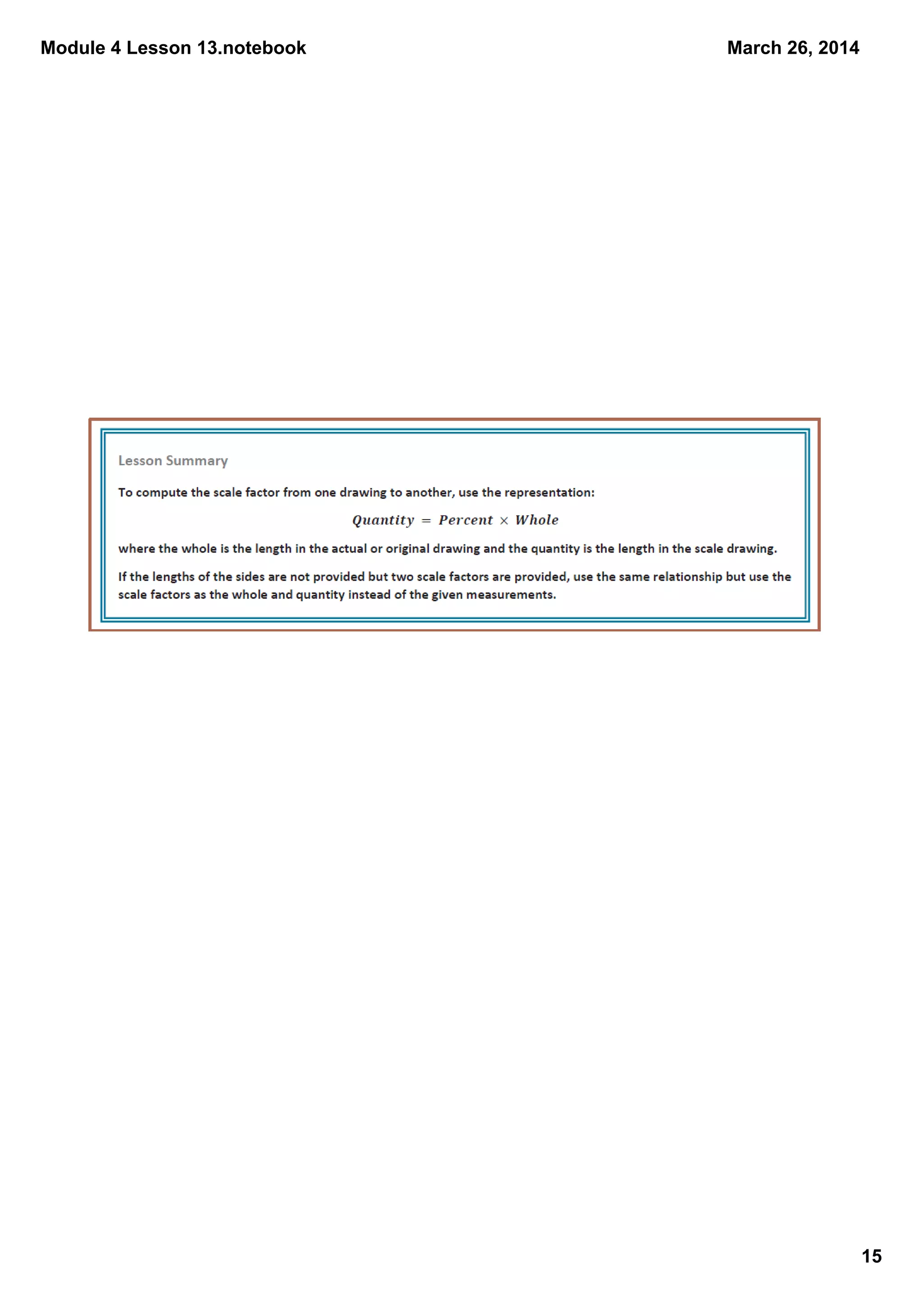 Module 4 lesson 13 | PDF