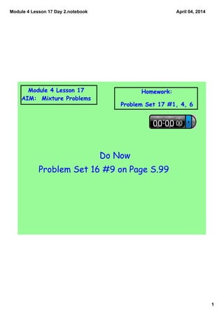 Module 4 lesson 17 day 2 | PDF