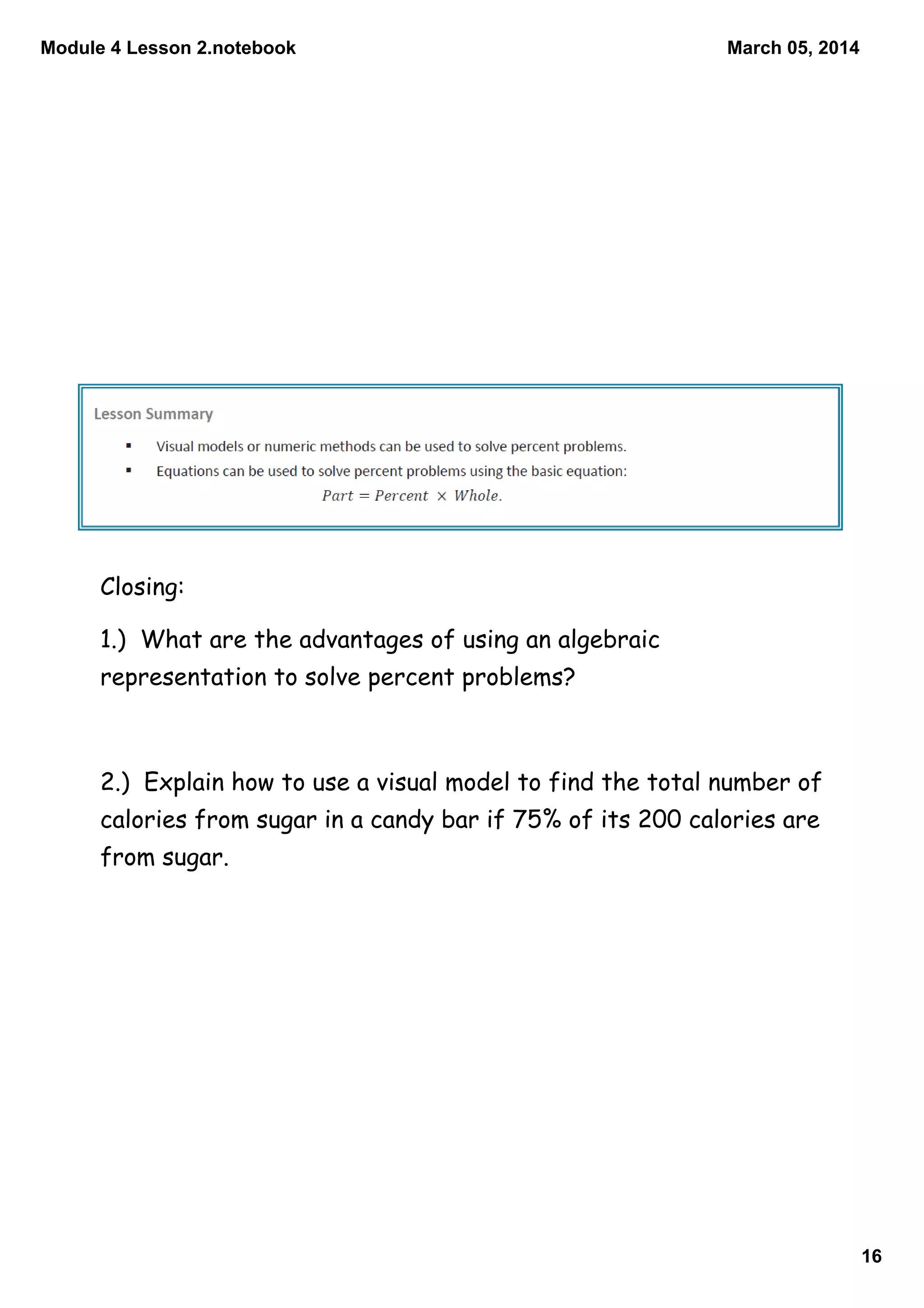 Module 4 lesson 2 | PDF | Educational Assessment | Education