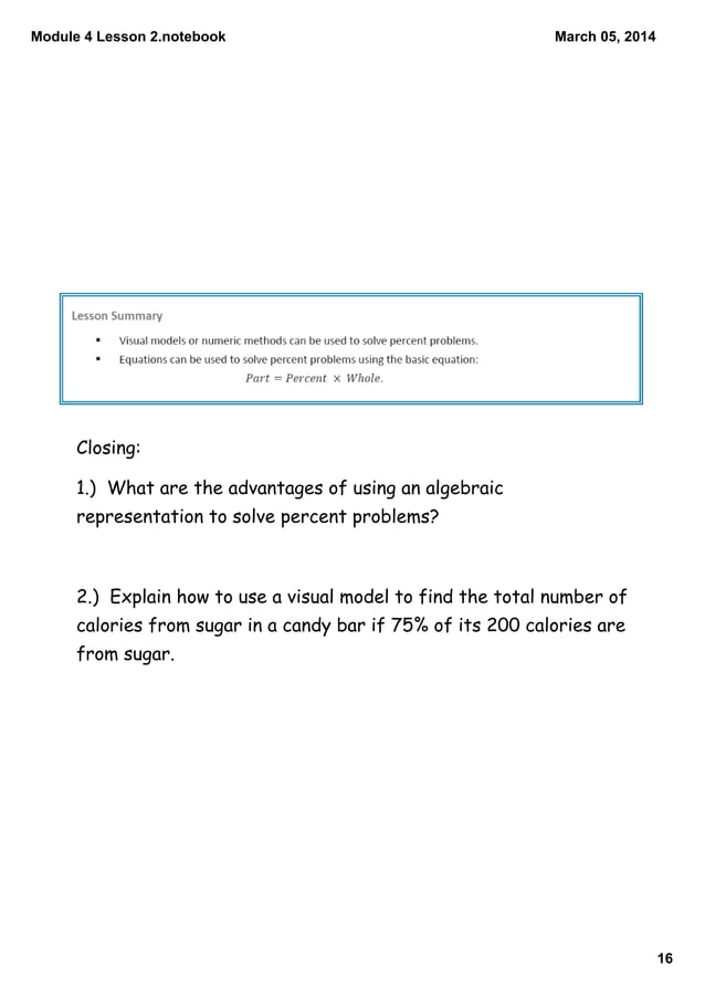 Module 4 lesson 2 | PDF | Educational Assessment | Education