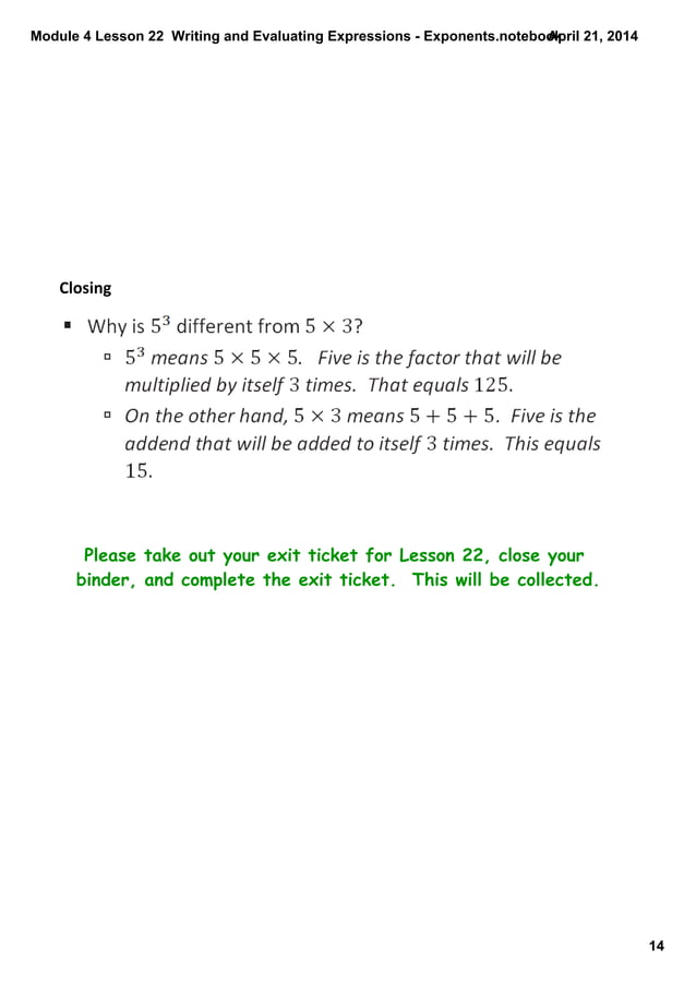 Module 4 lesson 22 | PDF | Physics | Science