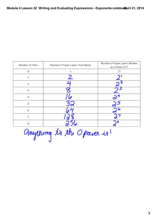 Module 4 lesson 22 | PDF