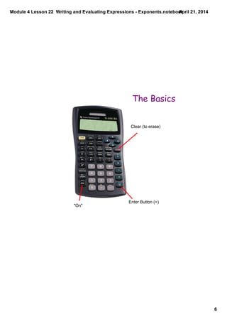 Module 4 lesson 22 | PDF