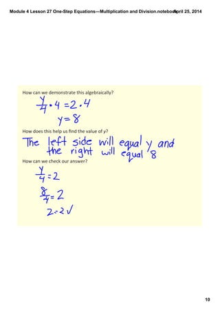 Module 4 lesson 27 | PDF | Physics | Science