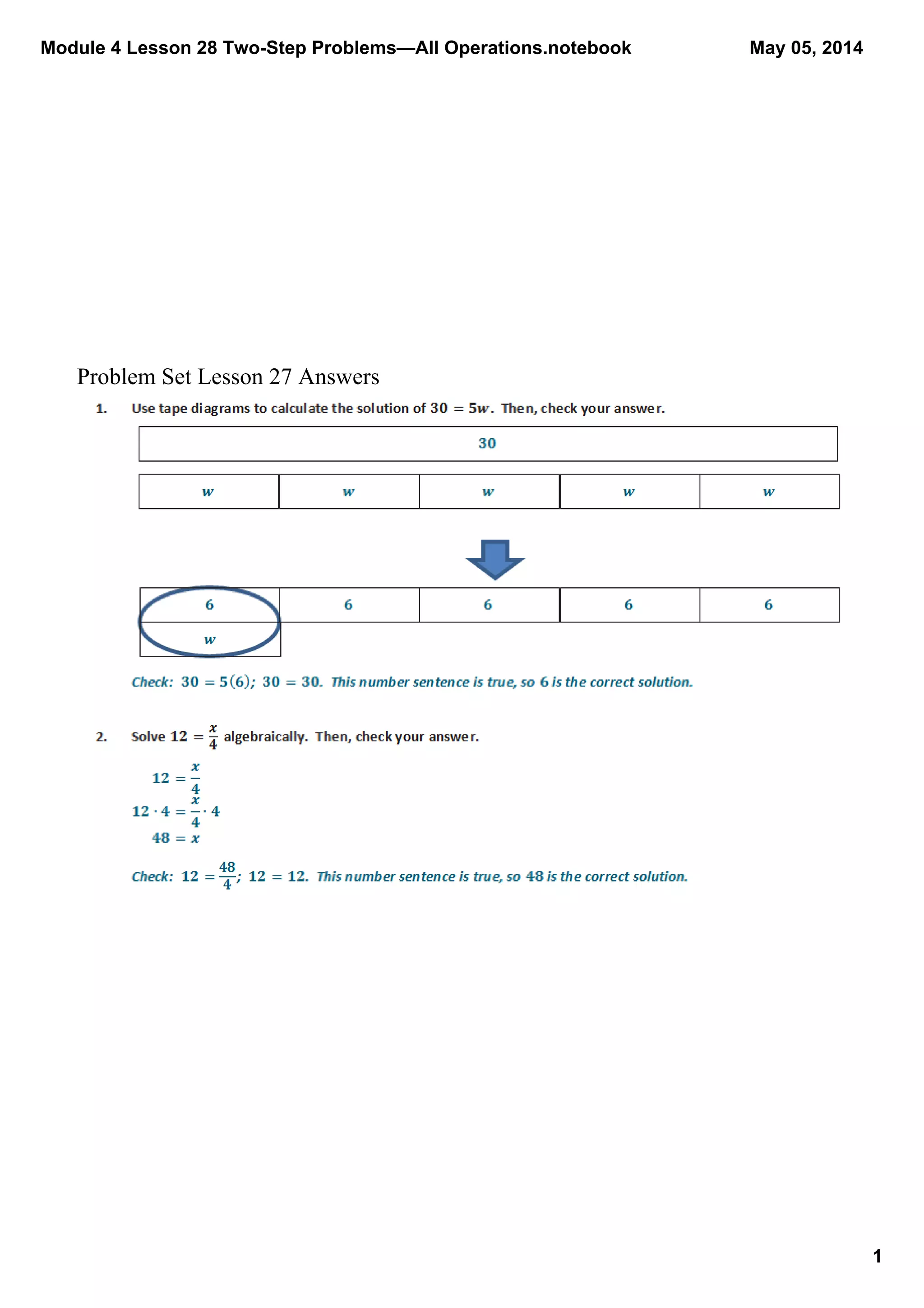 Module 4 lesson 28 | PDF