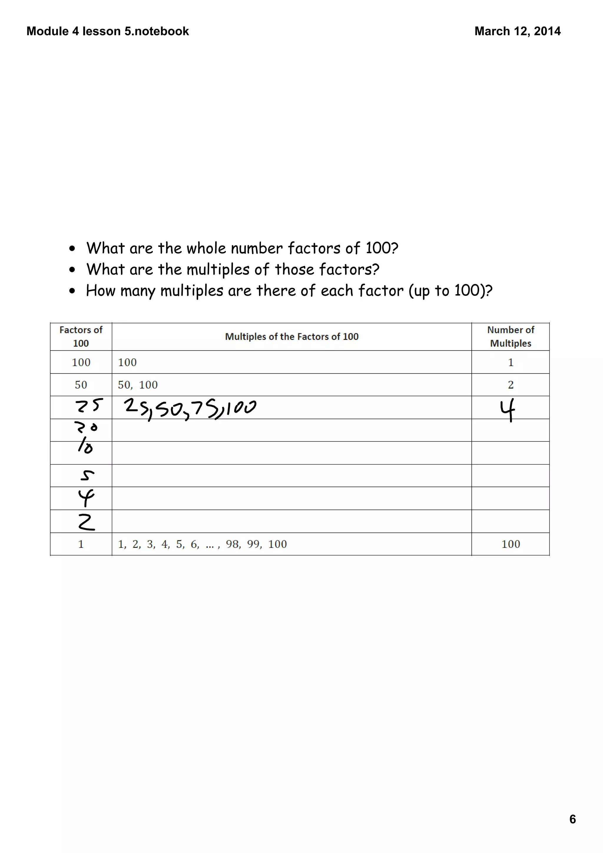 Module 4 lesson 5 | PDF