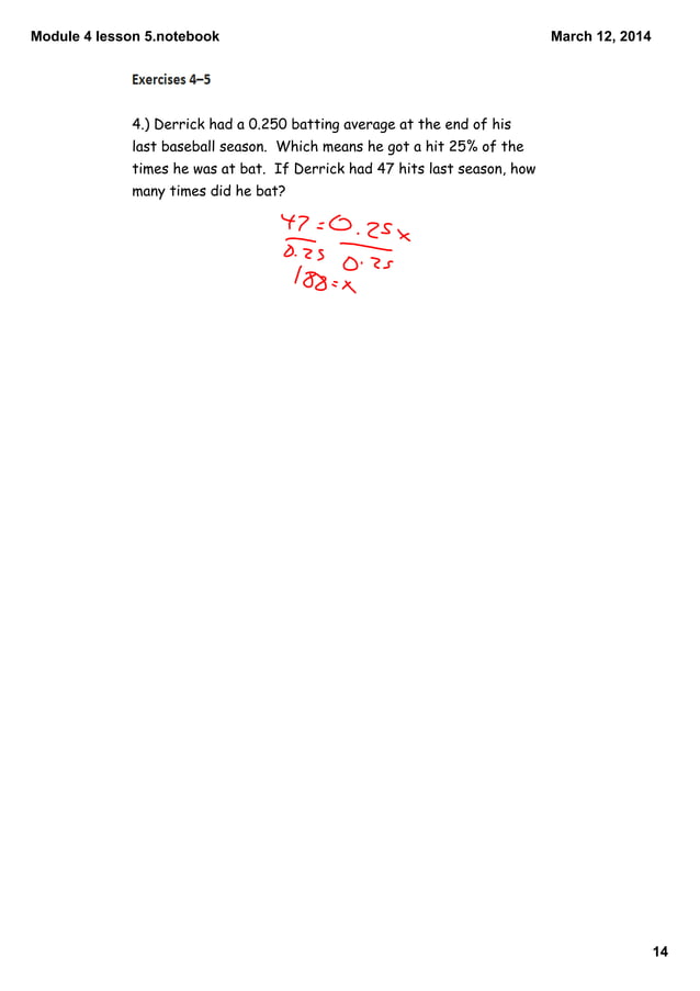 Module 4 lesson 5 | PDF