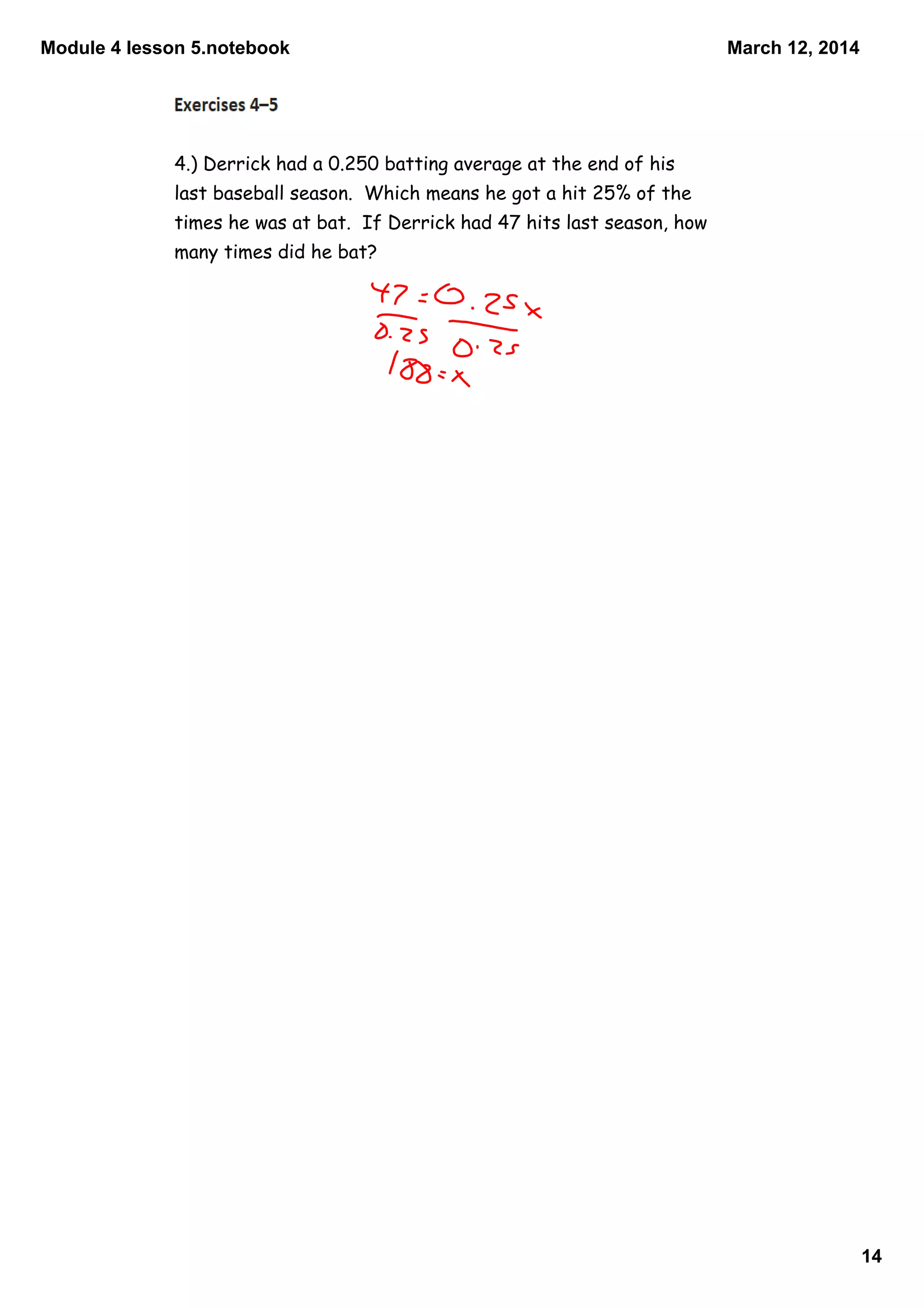 Module 4 lesson 5 | PDF
