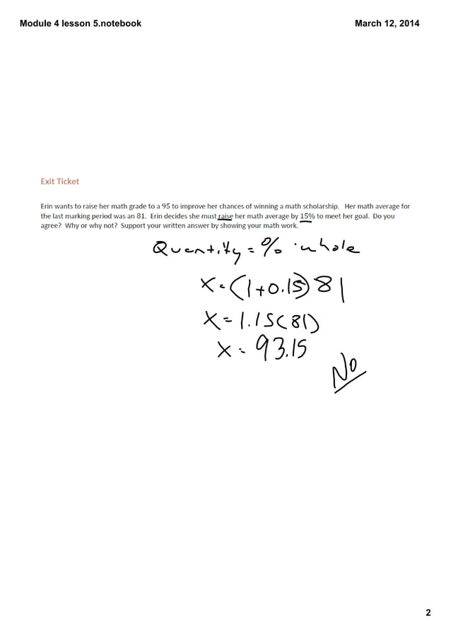 Module 4 lesson 5 | PDF