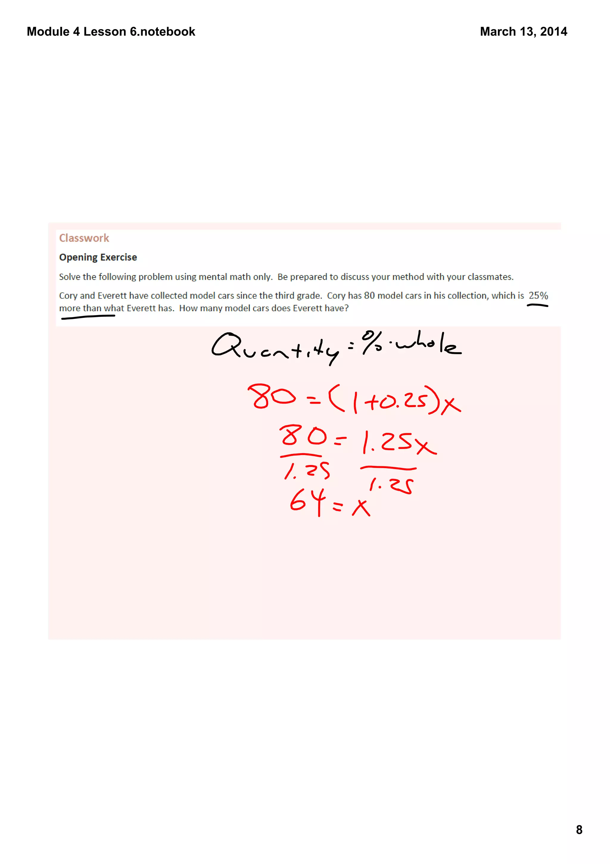 Module 4 lesson 6 | PDF