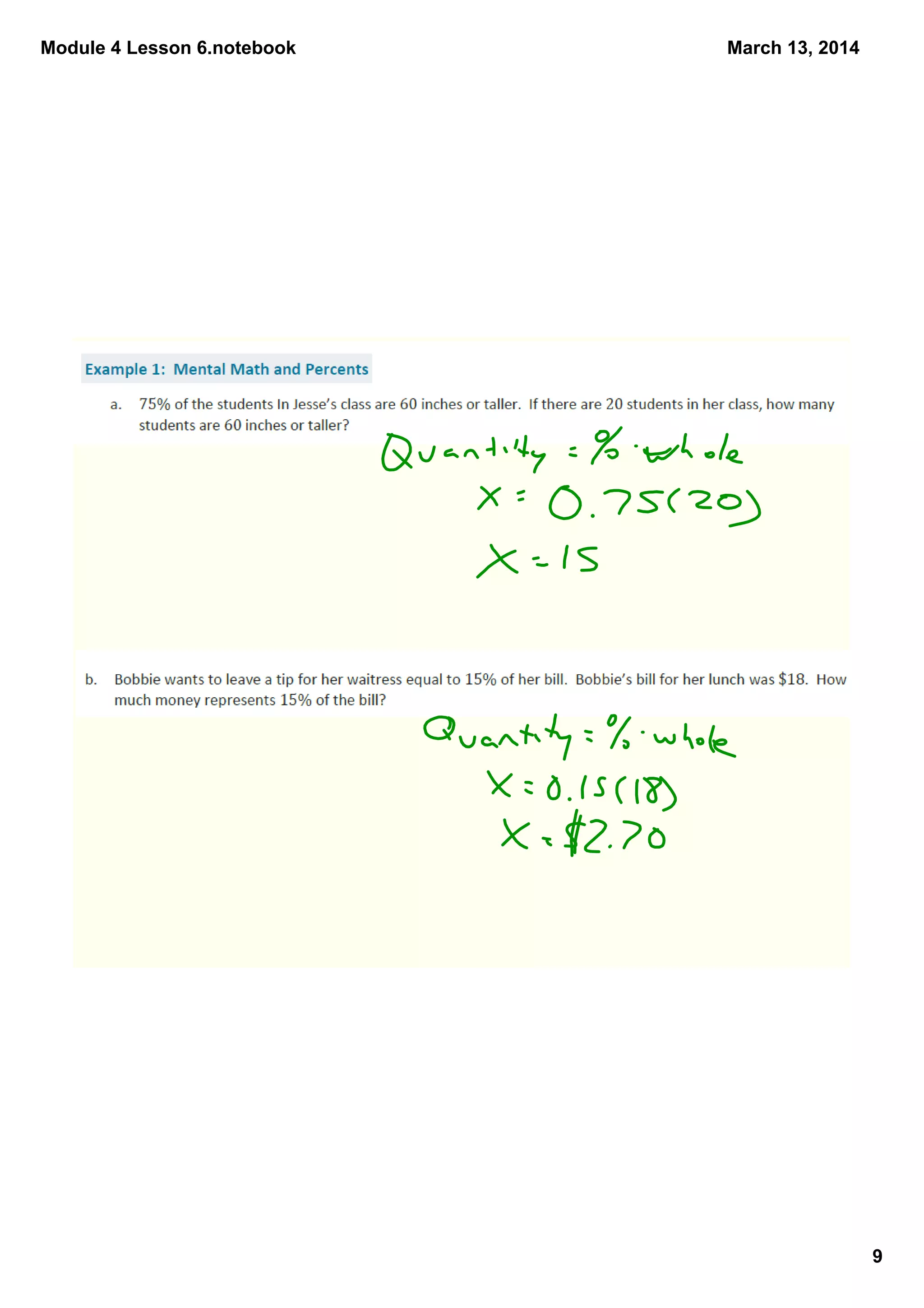 Module 4 lesson 6 | PDF