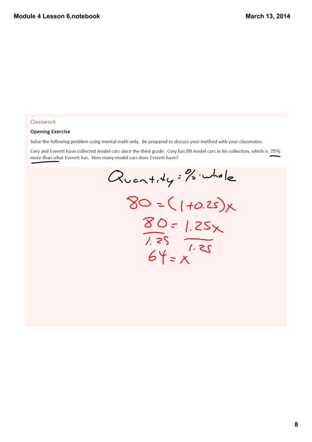 Module 4 lesson 6 | PDF