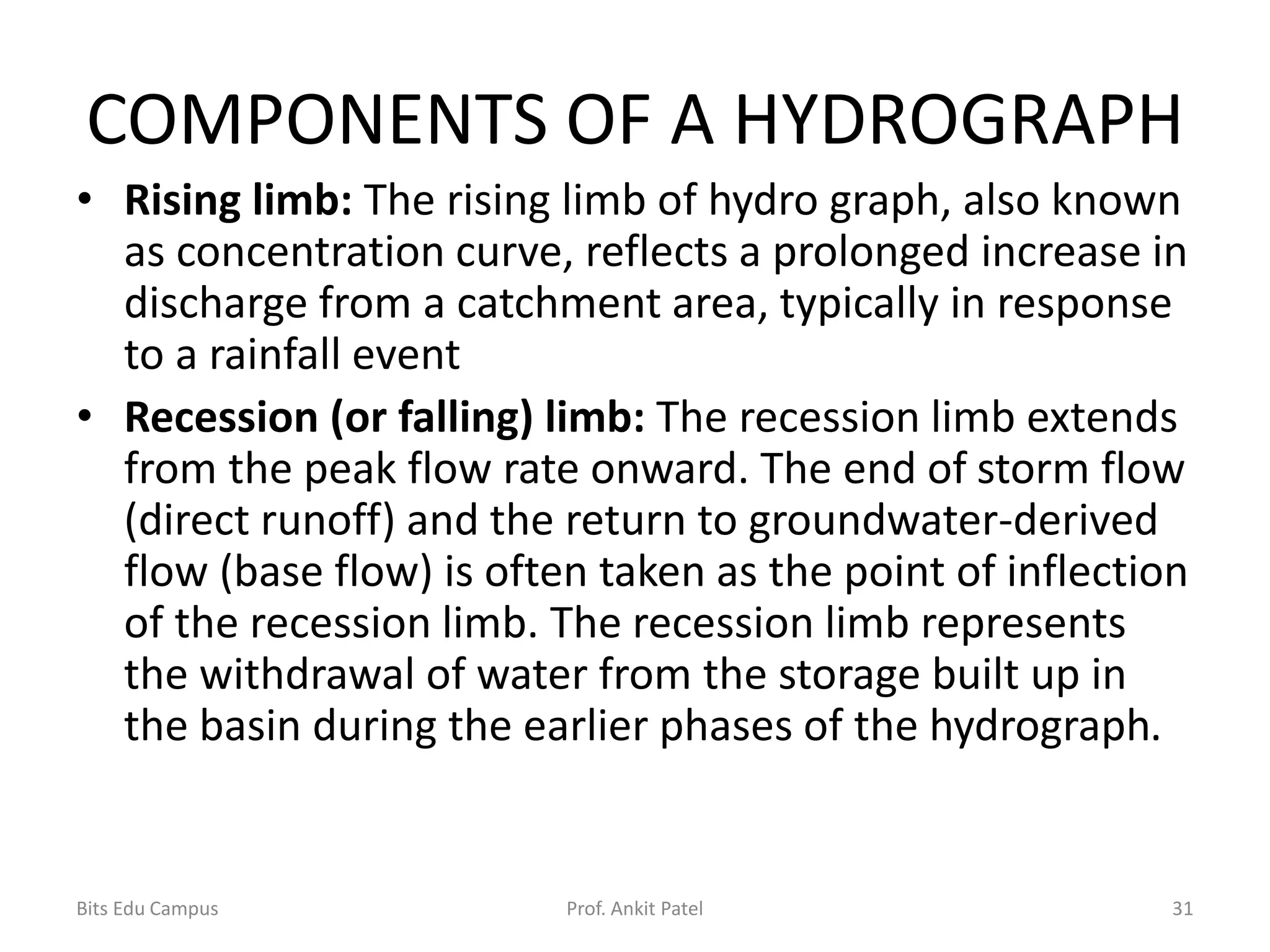 Module 2 ch-1 heytograph and hydrology analysis | PPTX