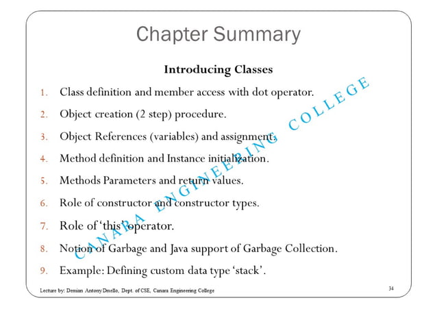 Introducing Classes In Java Pdf Programming Languages Computing