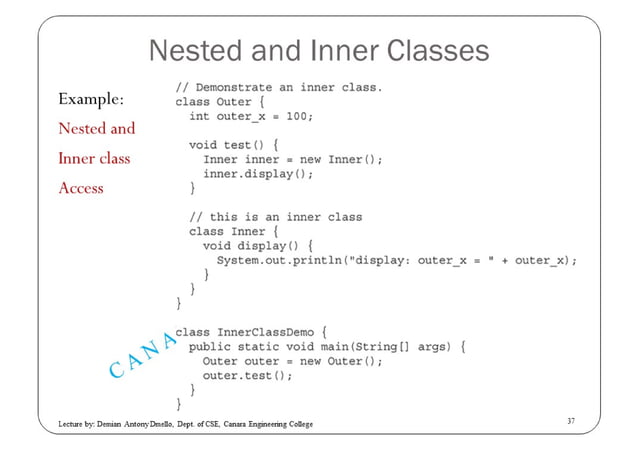 Methods and Classes in JAVA | PDF | Programming Languages | Computing