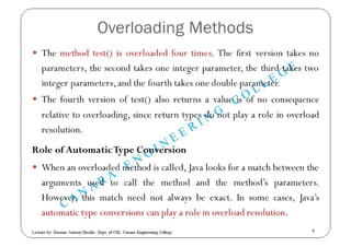 Methods and Classes in JAVA | PDF