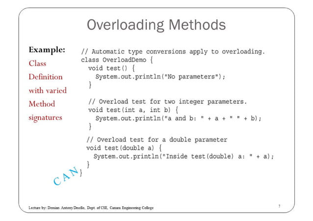 Methods and Classes in JAVA | PDF | Programming Languages | Computing