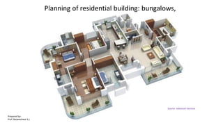 MODULE-II BUILDING PLANNING AND DESIGN [BTCVC606] | PDF