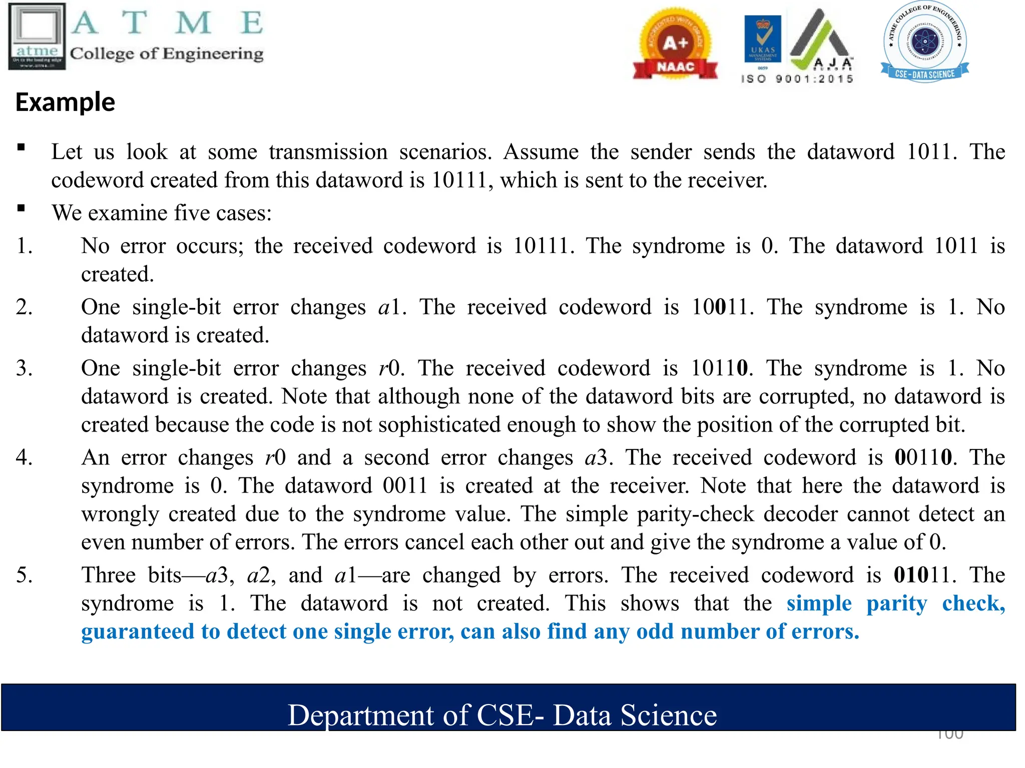 V semester, computer networks BCS502 Module-2_DataLinkLayer | PPTX