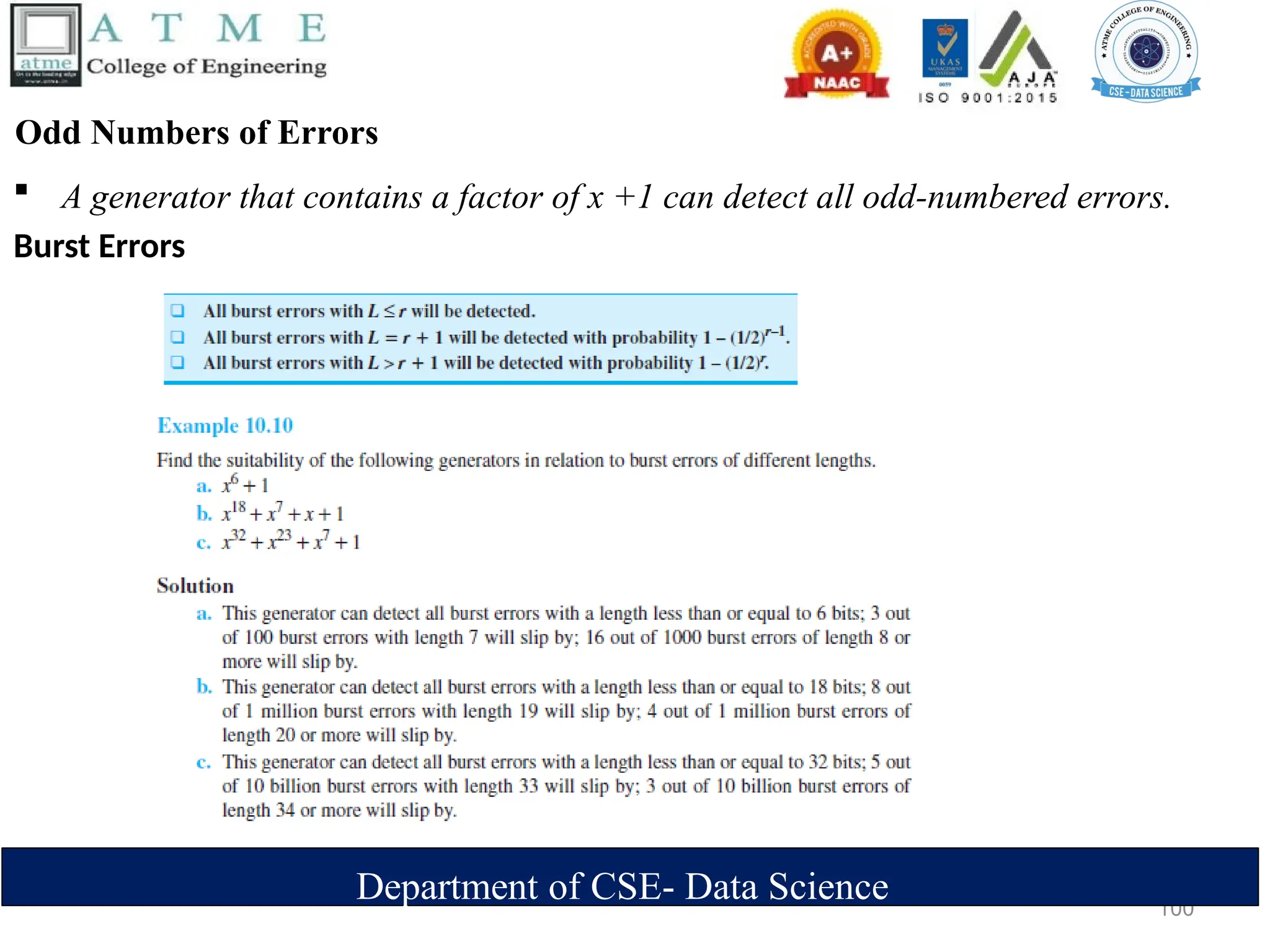 V semester, computer networks BCS502 Module-2_DataLinkLayer | PPTX