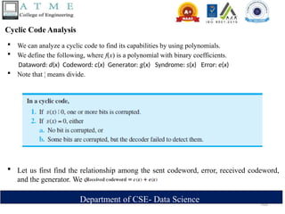 V semester, computer networks BCS502 Module-2_DataLinkLayer | PPTX