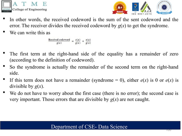 V semester, computer networks BCS502 Module-2_DataLinkLayer | PPTX